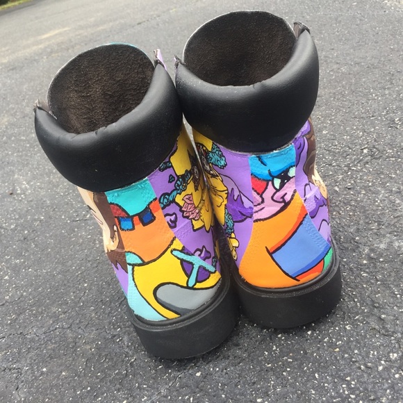 Timberland | Shoes | Rob Regis X Kaws Custom | Poshmark